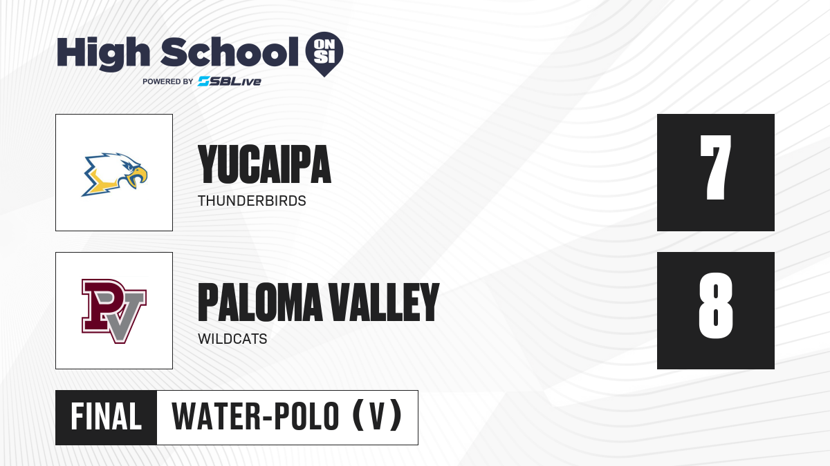 Yucaipa vs Paloma Valley Girls Water Polo - Jan 10, 2026 - High School ...