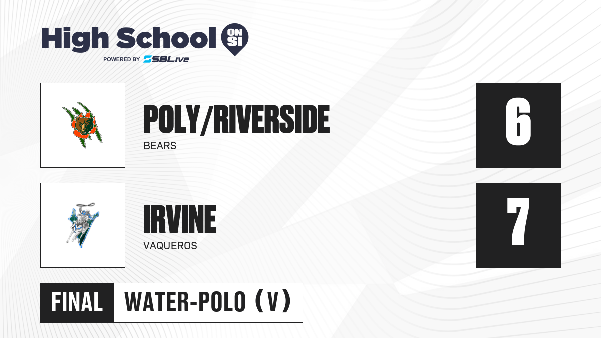 Poly/Riverside vs Irvine Girls Water Polo - Jan 9, 2026 - High School On SI