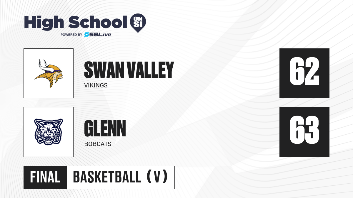 Swan Valley vs Glenn Boys Basketball - Dec 12, 2025 - High School On SI