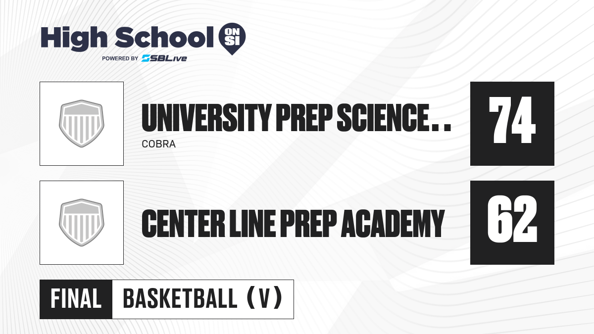 University Prep Science & Math vs Center Line Prep Academy Boys ...