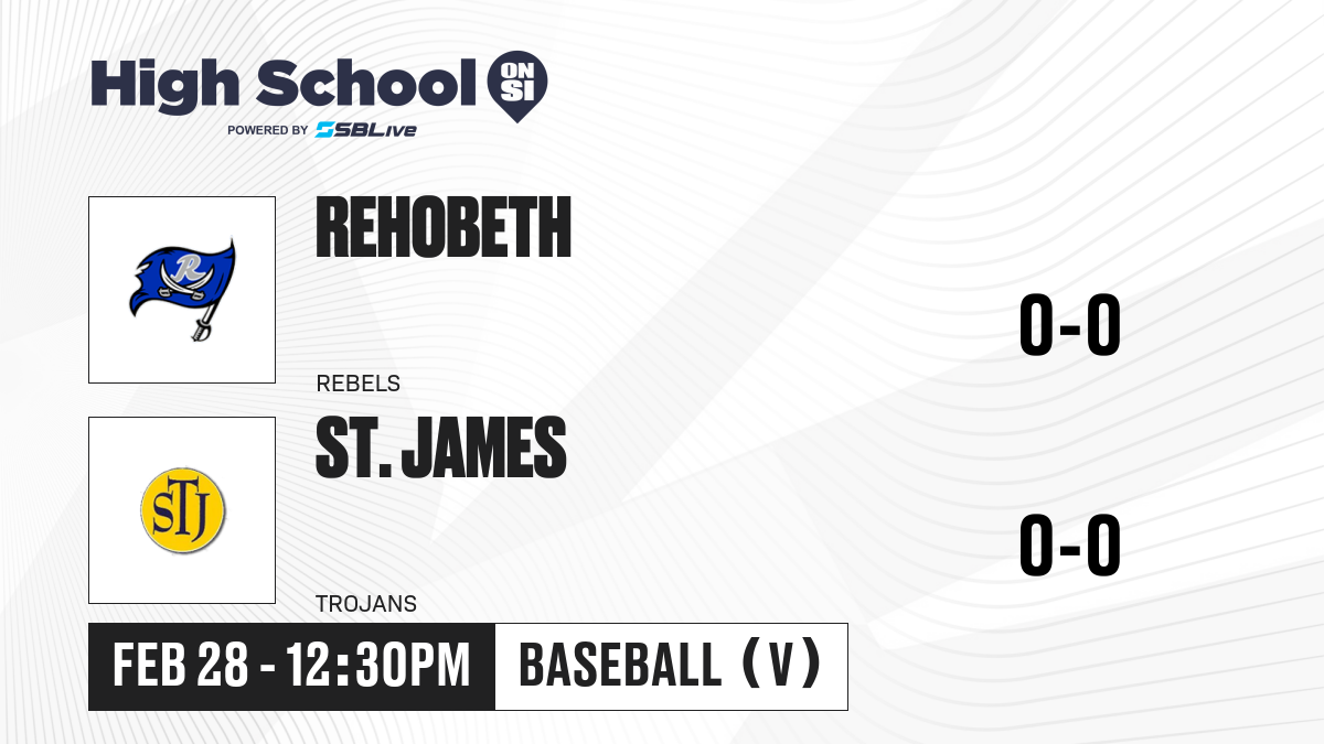 Rehobeth vs St. James Baseball - Feb 28, 2026 - High School On SI