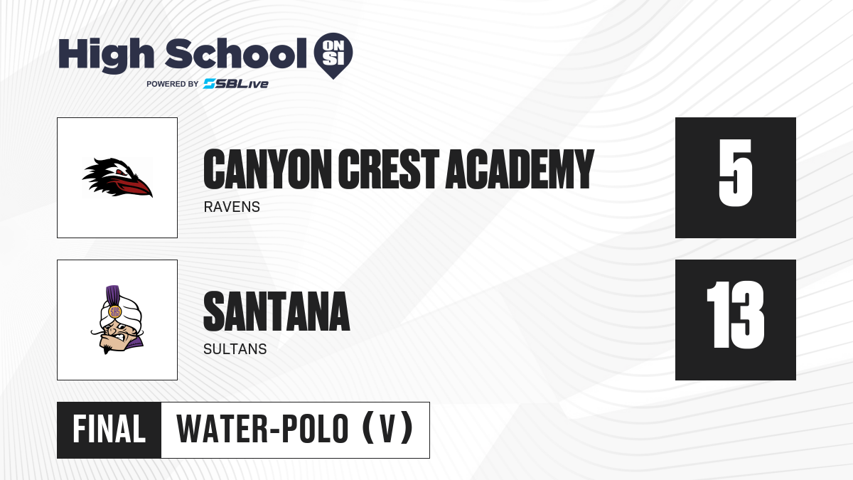 Canyon Crest Academy vs Santana Girls Water Polo - Dec 20, 2025 - High ...