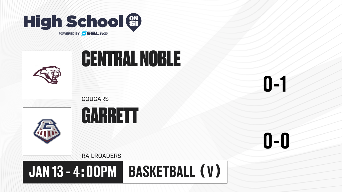Central Noble vs Garrett Boys Basketball - Jan 13, 2026 - High School On SI