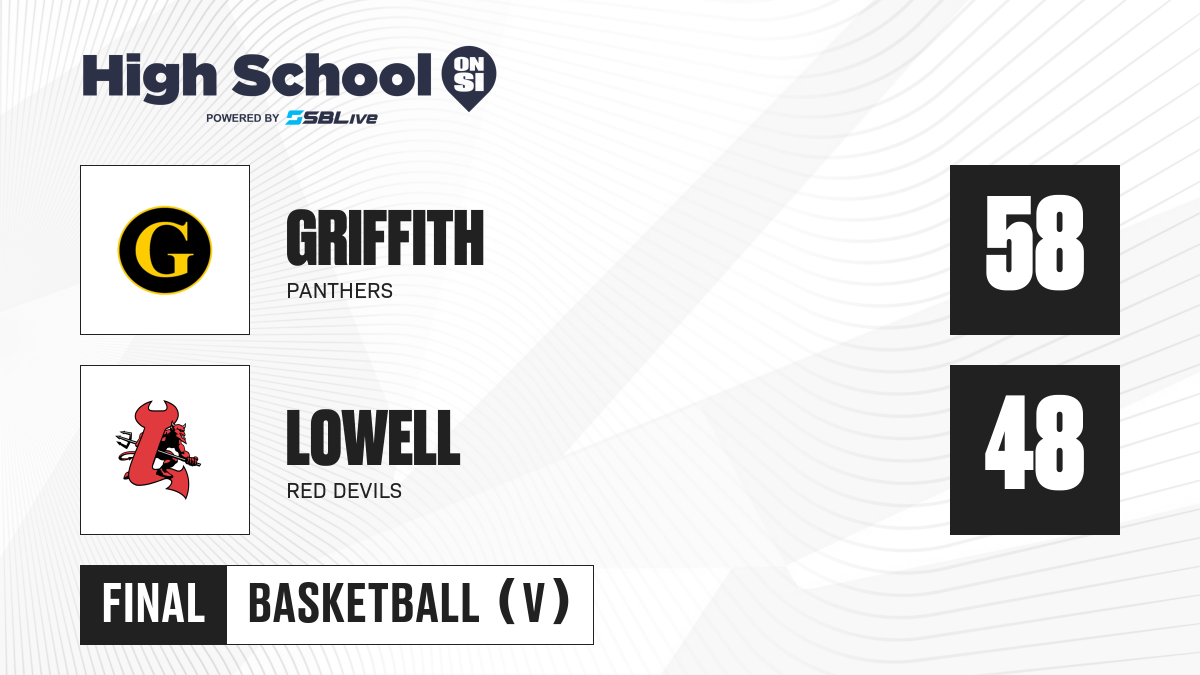 Griffith vs Lowell Boys Basketball - Dec 5, 2025 - High School On SI