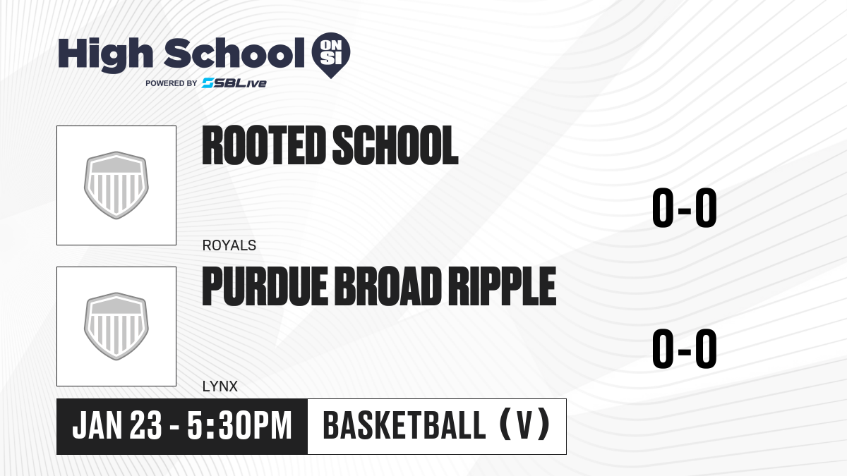 Rooted School vs Purdue Broad Ripple Boys Basketball - Jan 23, 2026 ...