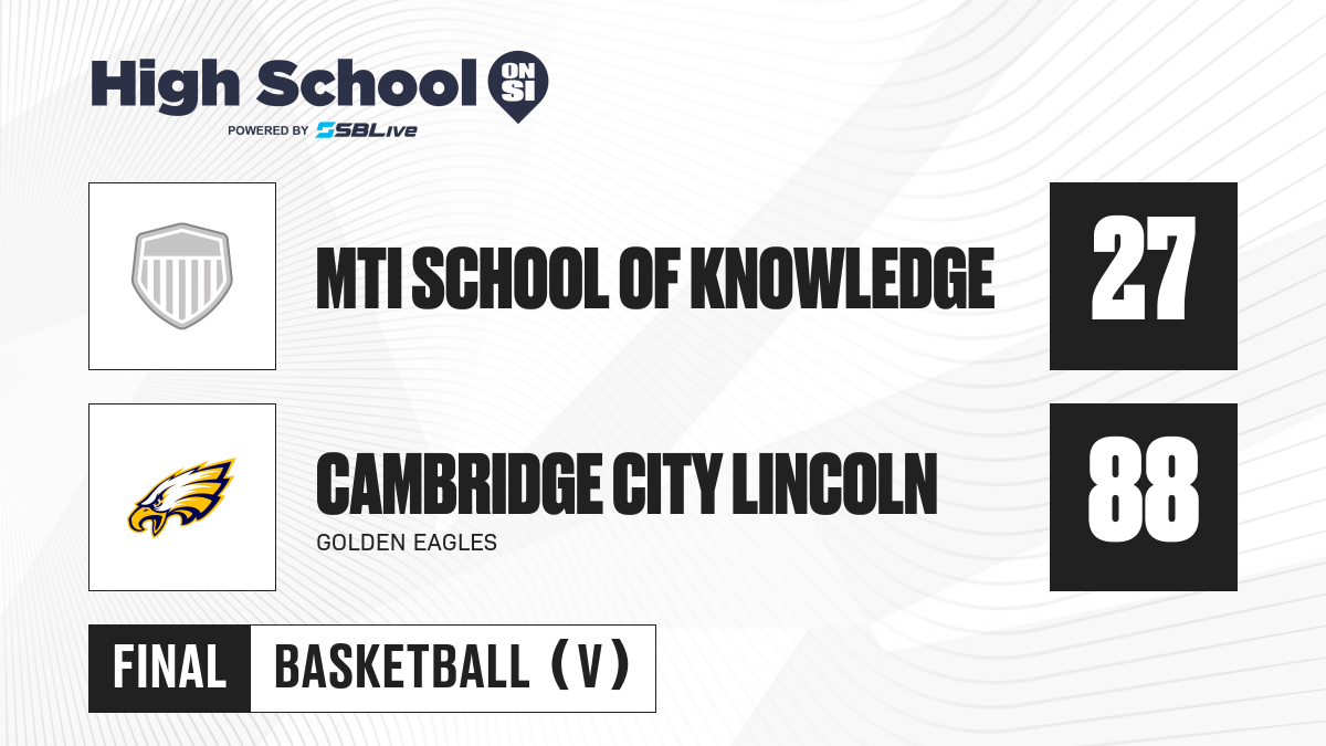 Preview - MTI School of Knowledge vs Cambridge City Lincoln Boys ...