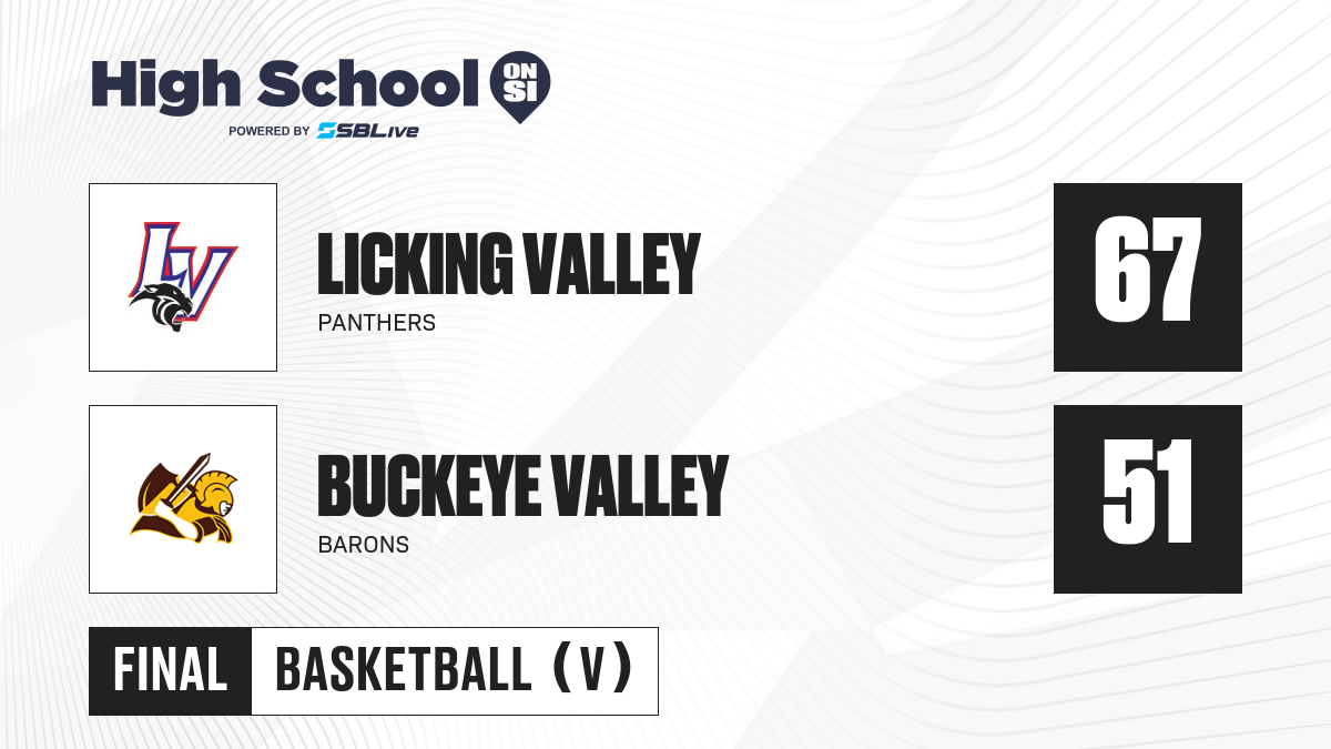 Licking Valley vs Buckeye Valley Boys Basketball - Dec 3, 2025 - High ...