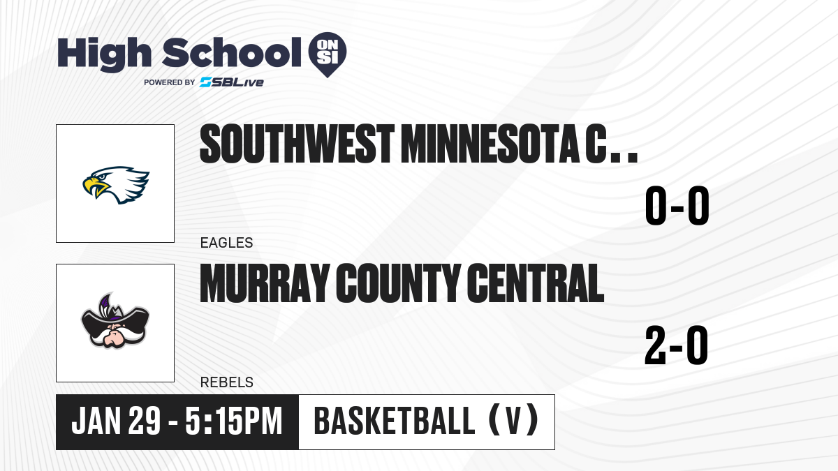 Southwest Minnesota Christian vs Murray County Central Boys Basketball ...