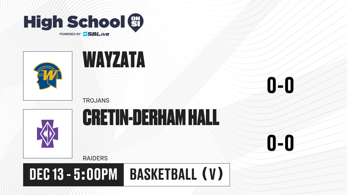 Wayzata vs Cretin-Derham Hall Boys Basketball - Dec 13, 2025 - High ...