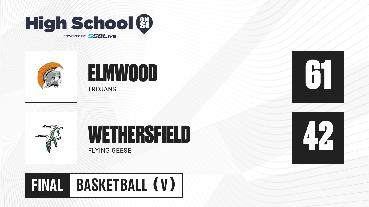 Elmwood vs Wethersfield Boys Basketball - Nov 24, 2025 - High School On SI