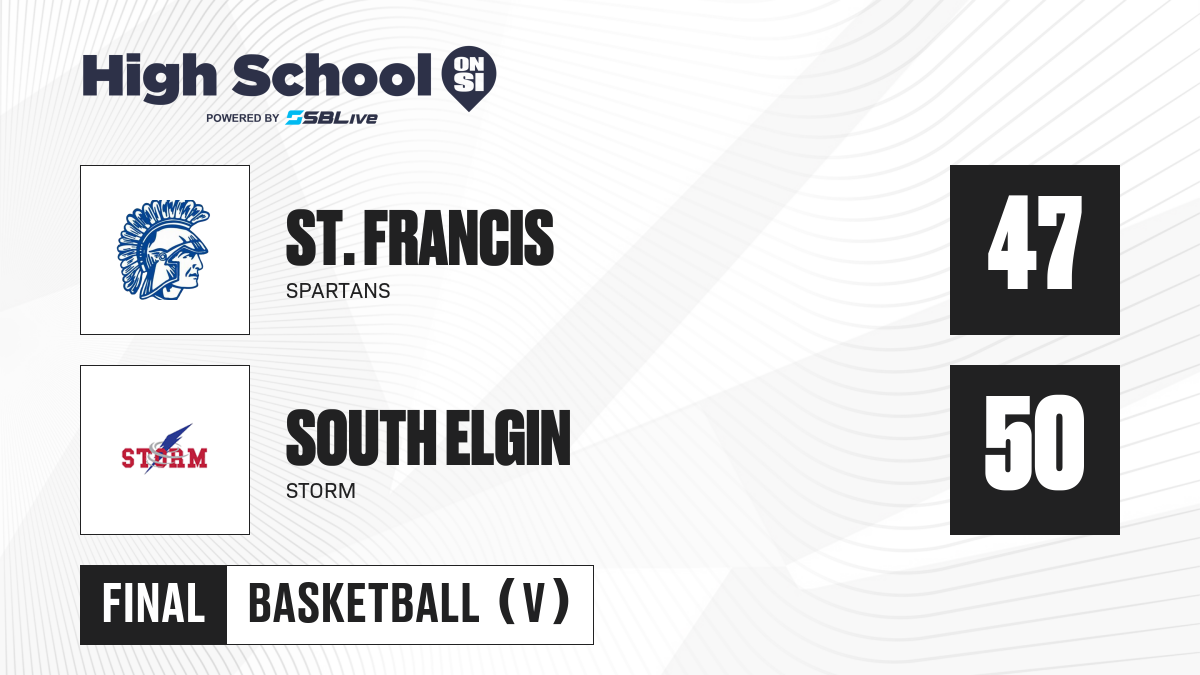 St. Francis vs South Elgin Boys Basketball - Nov 26, 2025 - High School ...