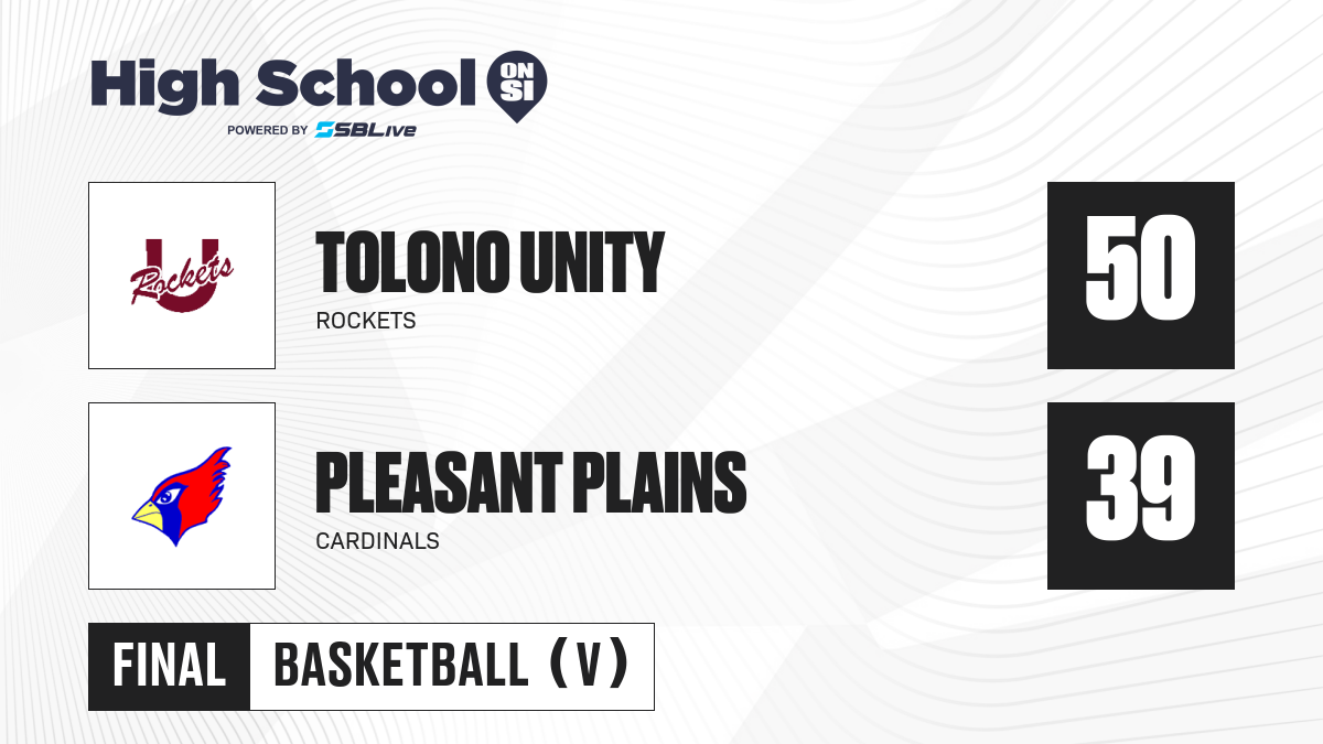 Tolono Unity vs Pleasant Plains Boys Basketball - Dec 19, 2025 - High ...