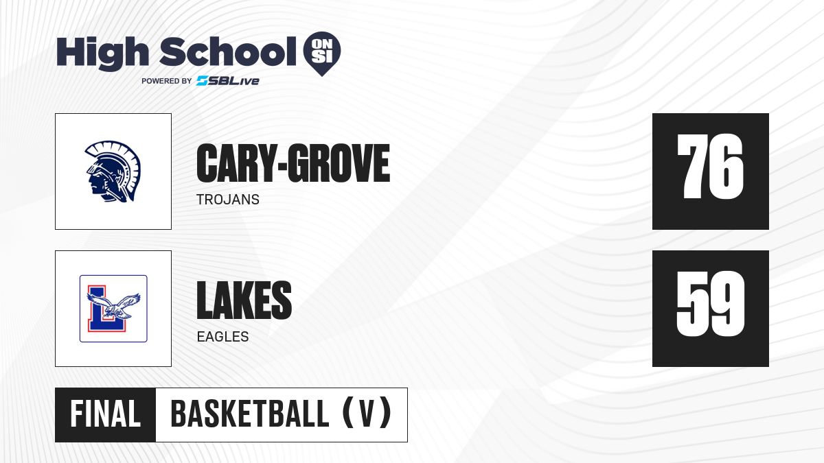 Cary-Grove vs Lakes Boys Basketball - Dec 23, 2025 - High School On SI