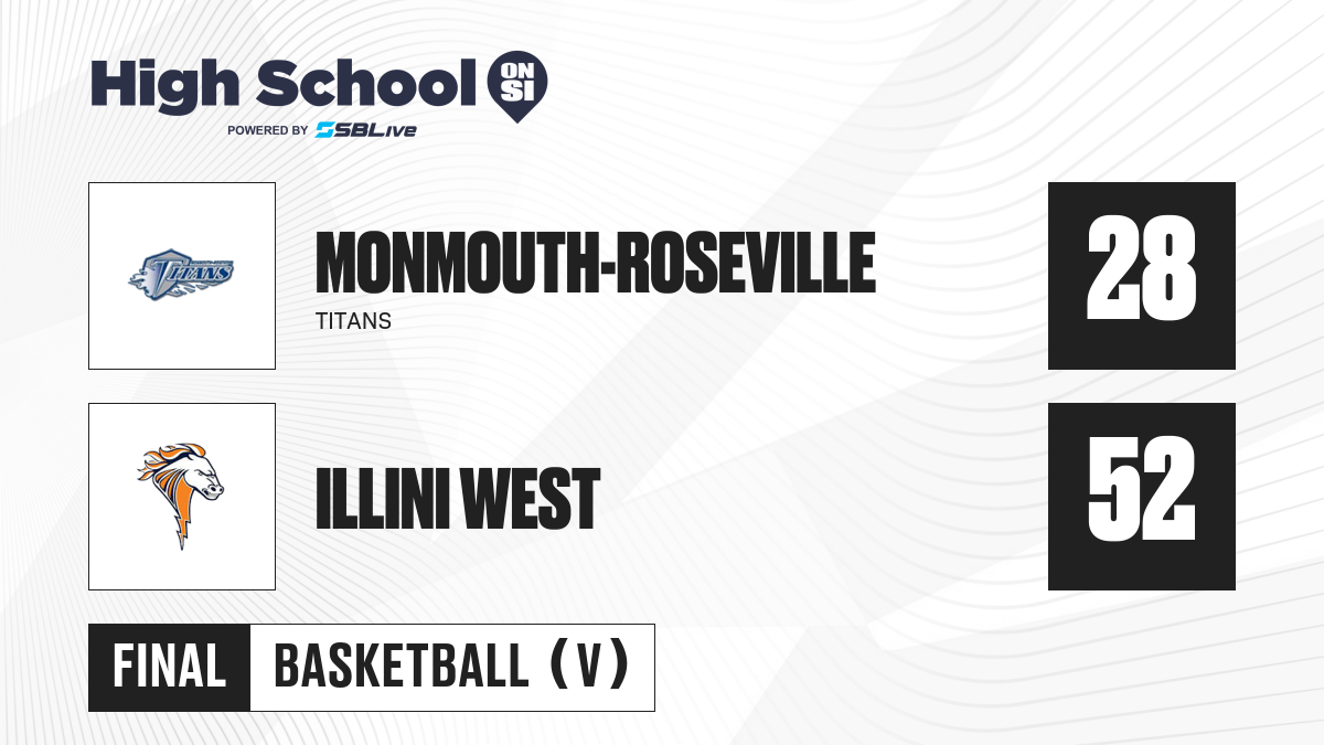 Monmouth-Roseville vs Illini West Boys Basketball - Dec 27, 2025 - High ...