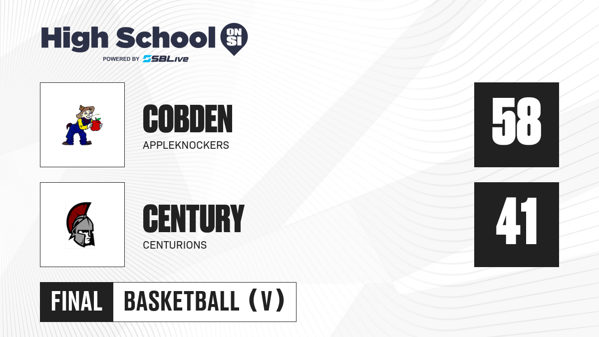 Cobden vs Century Boys Basketball - Dec 27, 2025 - High School On SI