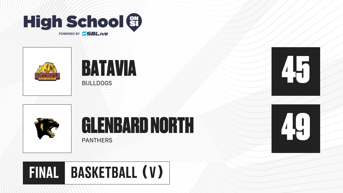 Batavia vs Glenbard North Boys Basketball - Dec 30, 2025 - High School ...