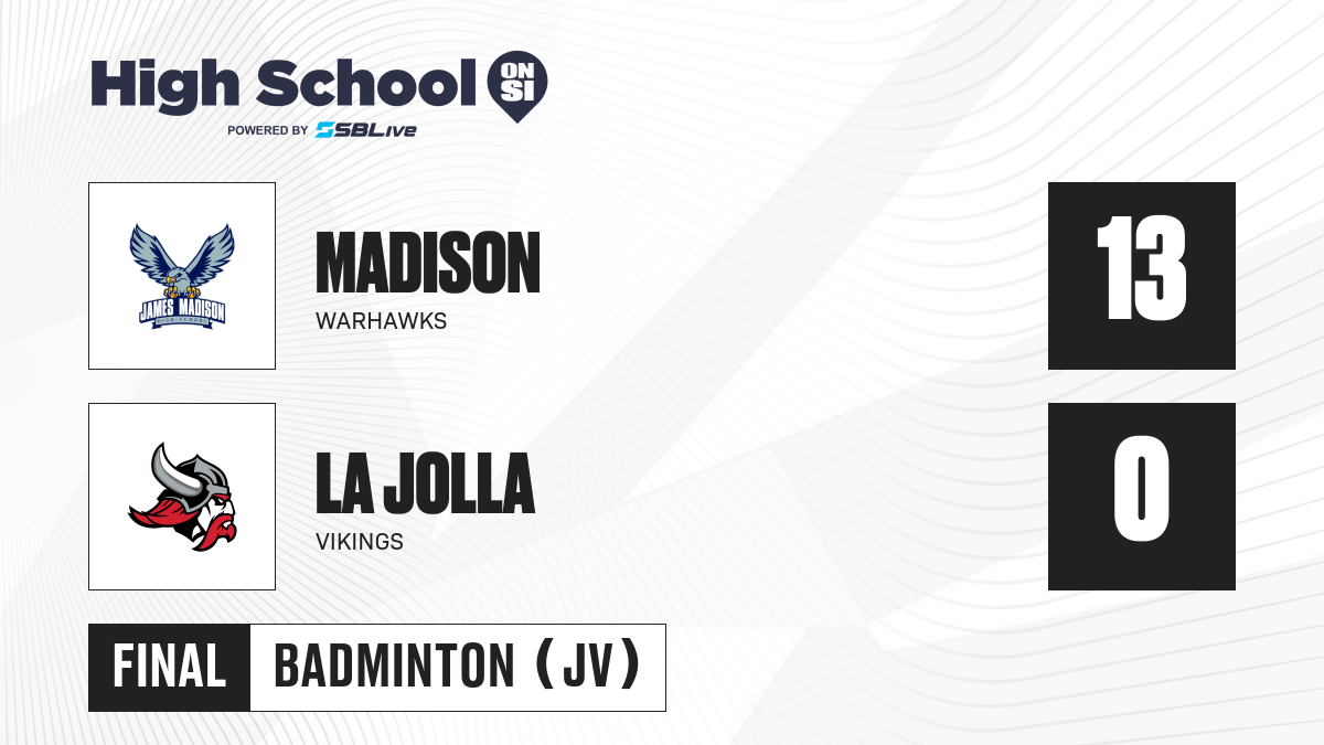 Madison vs La Jolla JV Badminton - Mar 18, 2026 - High School On SI