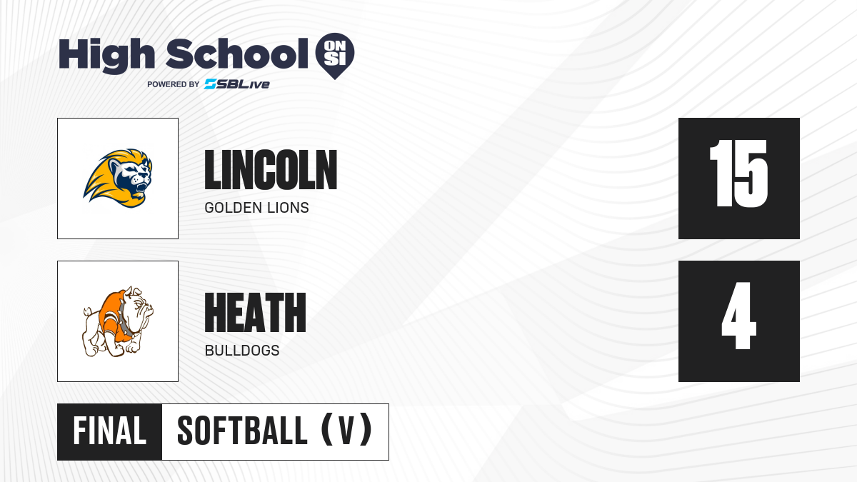 Lincoln vs Heath Softball - Mar 23, 2026 - High School On SI