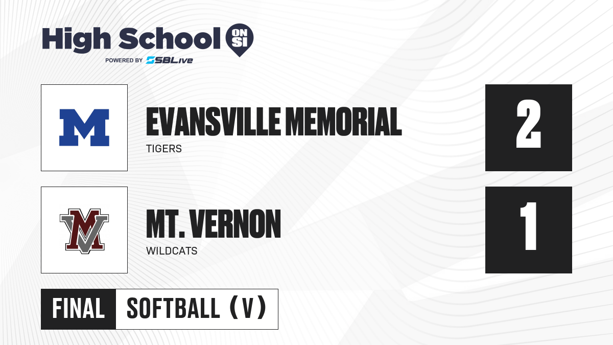 Evansville Memorial vs Mt. Vernon Softball - May 26, 2026 - High School ...