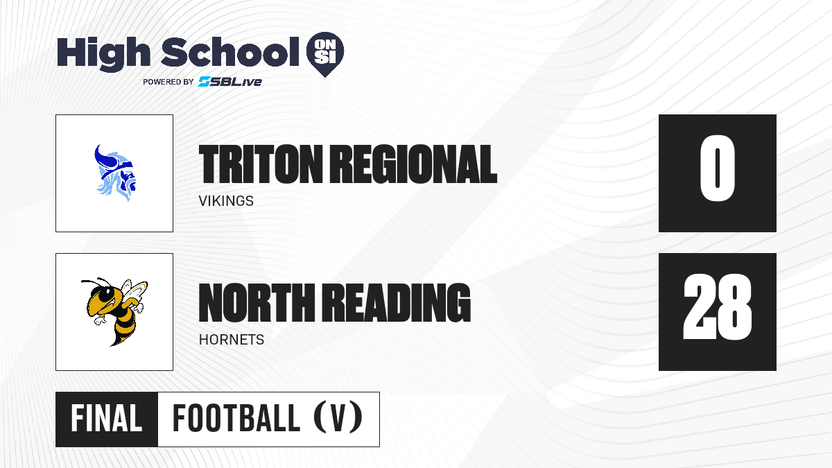 Triton Regional vs North Reading Football - Oct 9, 2026 - High School On SI