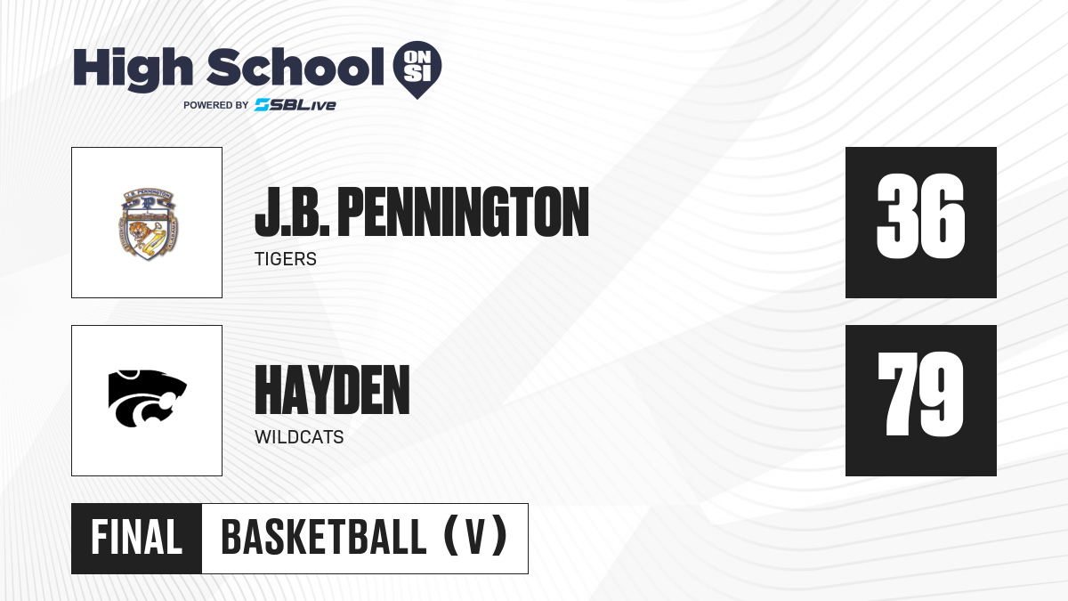 Hayden vs J.B. Pennington Boys Basketball - Nov 12, 2020 - High School ...
