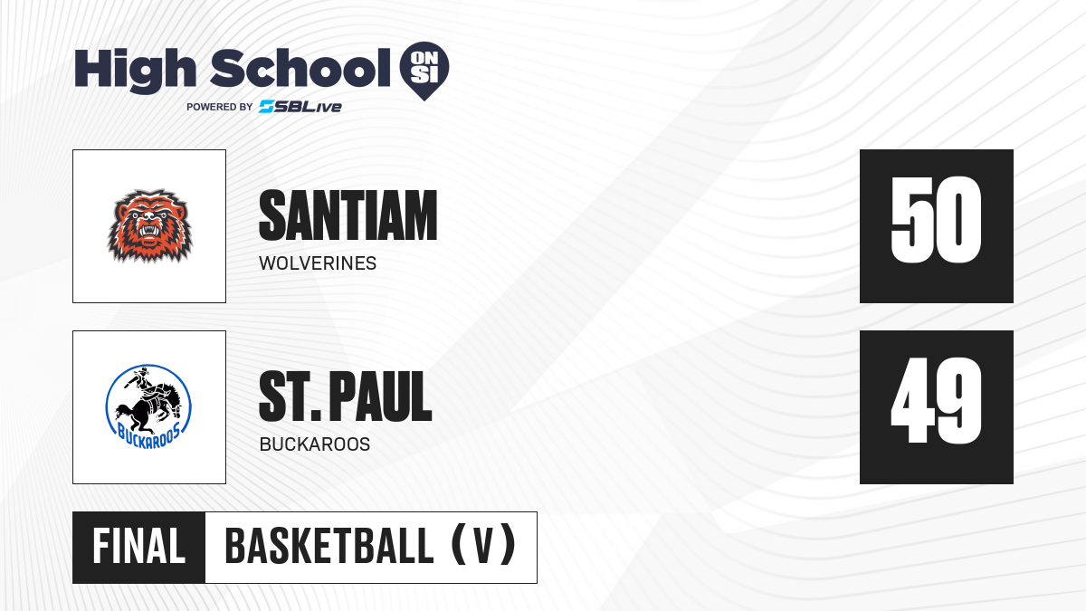 Santiam vs St. Paul Boys Basketball - Dec 7, 2018 - High School On SI