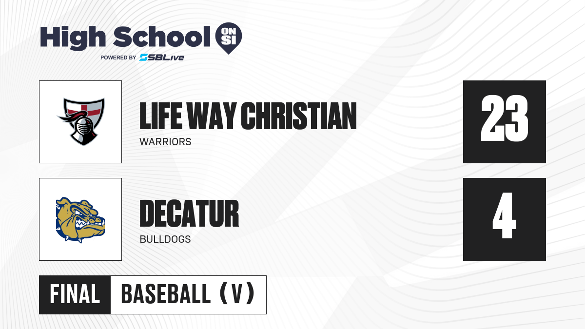Decatur vs Life Way Christian Baseball - Mar 8, 2021 - scorebooklive.com